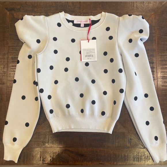Carolina Herrera | Tops | Carolina Herrera Triangular Sleeve Sweater ...